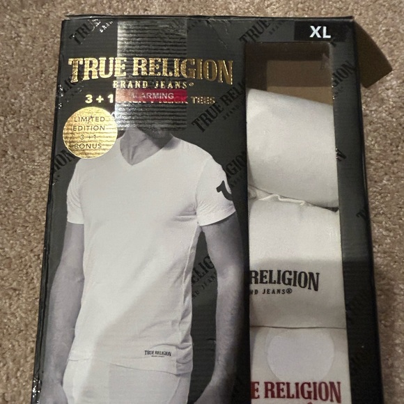 True Religion | Shirts | Mens True Religion Tshirts White Size Extra ...